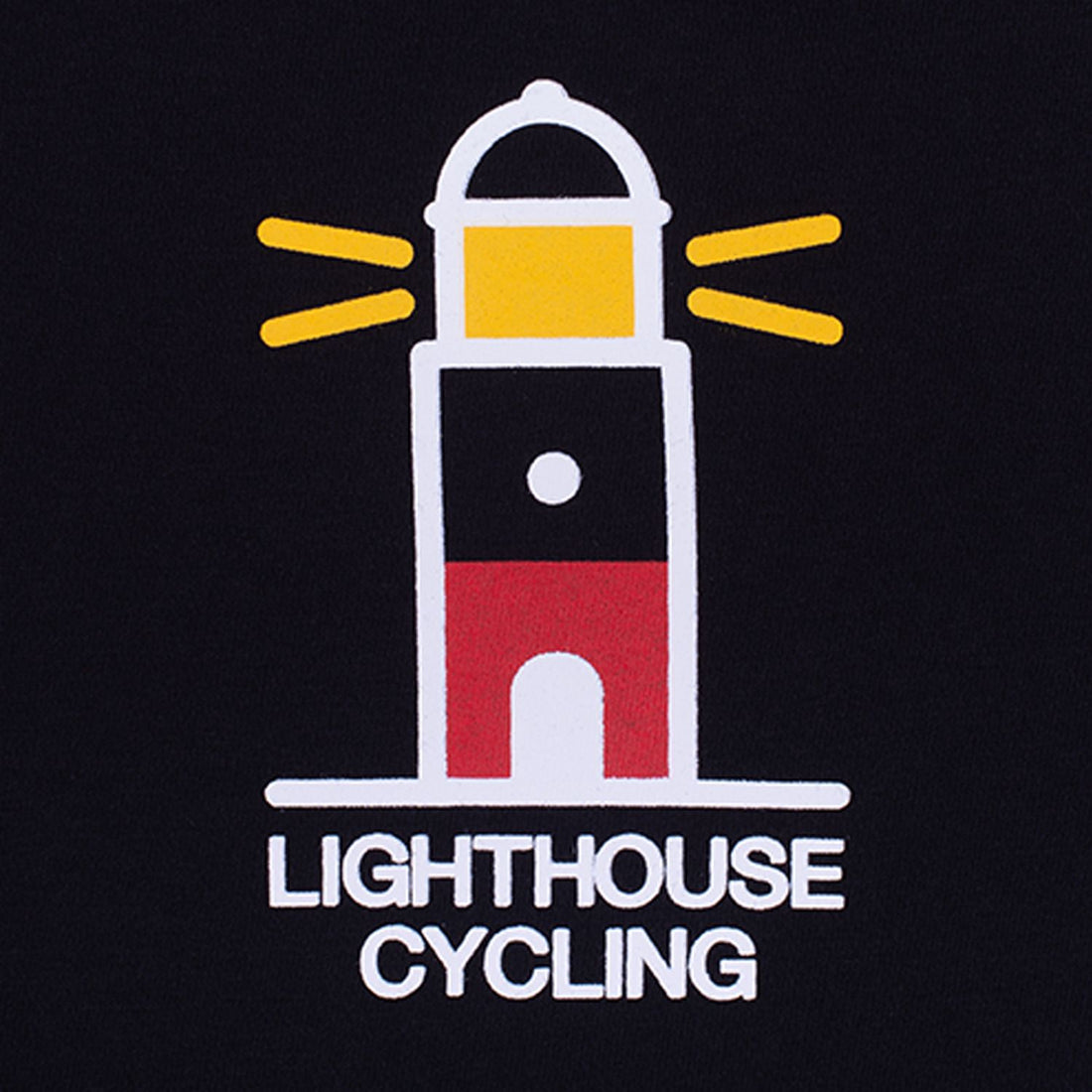 Camiseta lighthouse LHCC negra – Lighthouse cycling